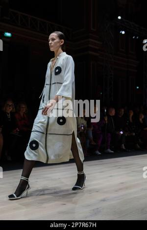 Melbourne, Australia - 6 Mar 2023, A model dressed by Ginger & Smart ...