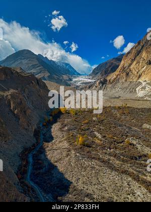Passu cones are situated in Passu village in Upper Hunza alongside the ...