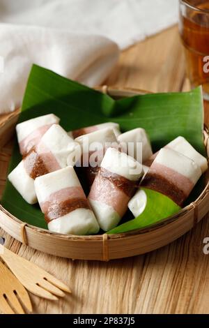 Getuk Tiga Warna or Getuk Trio, Traditional Javanese Sweet Snack from ...