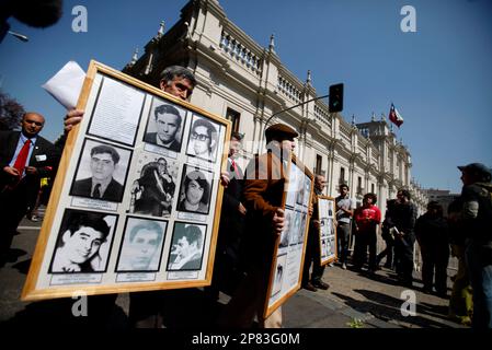 CHILE. THE LATE MILITARY DICTATOR GENERAL PINOCHET. SANTIAGO, CHILE ...