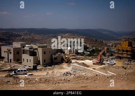 The Jewish settlement of Har Gilo in the Occupied territories, West ...