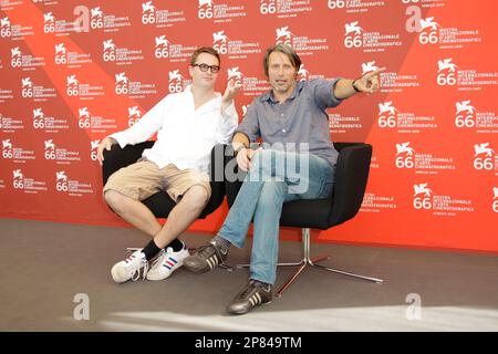 Danish actor Mads Mikkelsen (left) and his brother Lars Mikklesen at ...