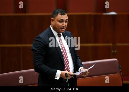 United Australia Party senator Ralph Babet and former Greens senator ...