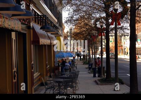 Decatur Square in downtown Decatur, GA is a community gathering place ...