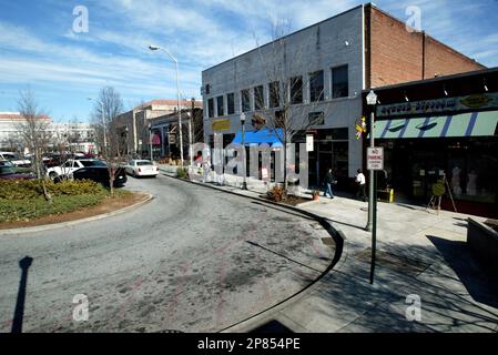 Decatur Square in downtown Decatur, GA is a community gathering place ...
