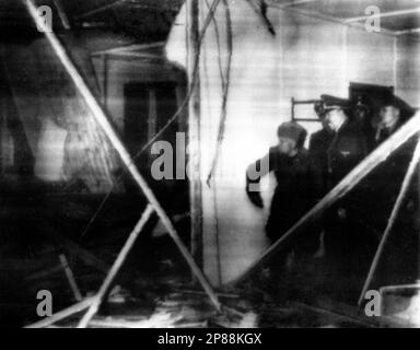 Hitler and Mussolini, July 20, 1944 Stock Photo - Alamy
