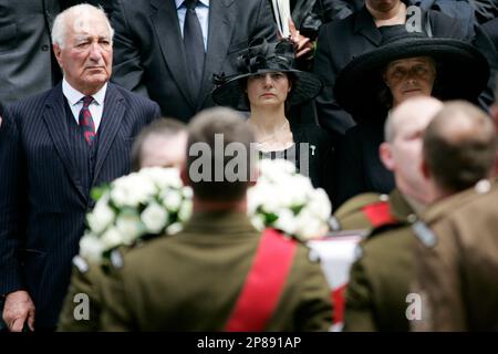 The coffin of Lieutenant Colonel Rupert Thorneloe, commanding officer ...