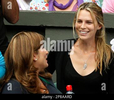 Tommy Haas and his wife Sara Foster attend the premiere of „Indiana ...