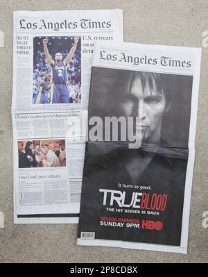 The Times newspaper masthead on the front page on Friday 24th May 1935 ...