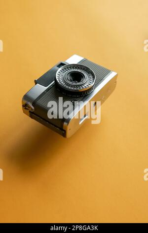 Vintage japanese 35mm analog half frame film camera with a selenium ...