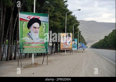 Political propaganda slogan, Iran Stock Photo - Alamy