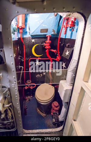 Toilet in the submarine Stock Photo - Alamy