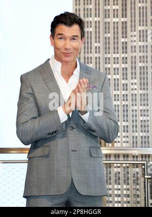 March 07 2023 Jerry O'Connell, from The cast of The Talk visit the ...