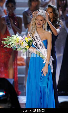 Kristen Dalton, Crowned Miss USA 2009 2009 Miss USA Pageant at the ...