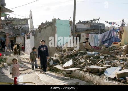 slum Casablanca, Morocco Stock Photo - Alamy