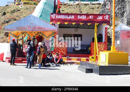 Old Baba Mandir, Sikkim, India - 15th November 2022: Old baba mandir,is ...