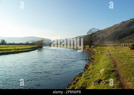 The River Tweed near Walkerburn in the Scottish Borders Stock Photo - Alamy