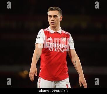 Arsenal's Leandro Trossard during the Premier League match at the ...