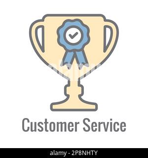 Core Values icon with value driven icon describing aspect of core ...