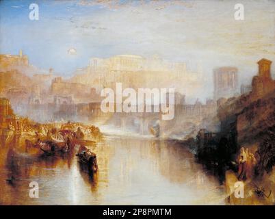 JMW Turner, Ancient Rome, Agrippina Landing with the Ashes of ...