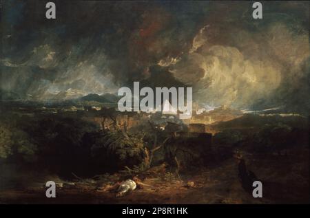 Joseph Mallord William Turner - The Fifth Plague of Egypt - Moses ...