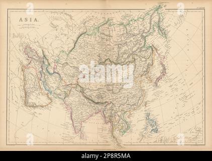 Asia by Edward Weller. Abou Thubbi/Abu Dhabi. Independent Kashmir 1860 ...