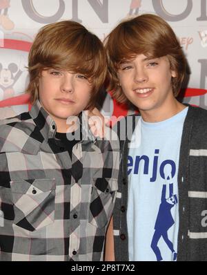 Dylan Sprouse and Cole Sprouse Disney Channel Games at Walt Disney ...