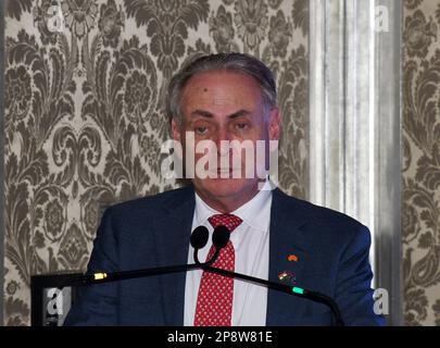Minister for Trade Don Farrell during Senate Estimates at Parliament ...