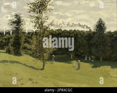"Train in the Countryside (circa 1870). Claude Monet (French, 1840-1926 ...