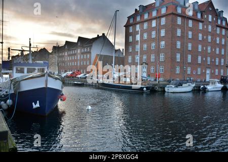 Transport ships boats in Copenhagen in Denmark Stock Photo - Alamy
