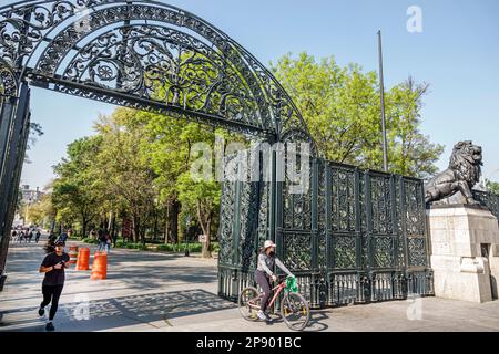 Puerta de los Leones de Chapultepec Park, Entrance Gates to Chapultepec ...