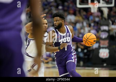 Kansas State guard Markquis Nowell during an NCAA college basketball ...