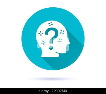Memory impairment concept icon Stock Vector Image & Art - Alamy