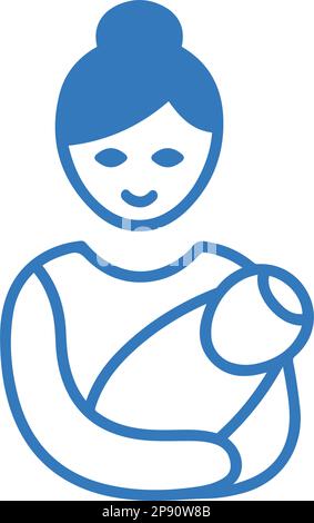 Postnatal care icon vector logo set collection for web app ui Stock ...