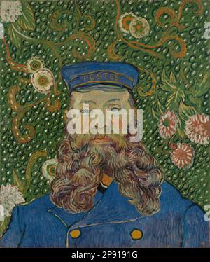 'Joseph Roulin' is a famous portrait by Vincent van Gogh, painted in ...