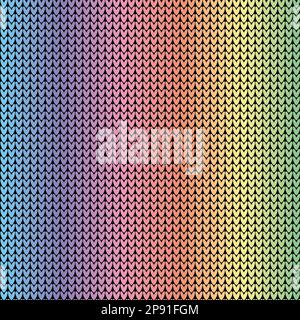 vector knitted gradient pattern, sweater Stock Vector Image & Art - Alamy