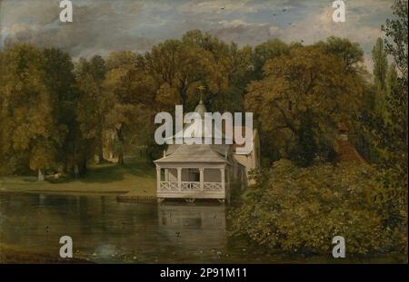 John Constable, The Quarters Behind Alresford Hall 1816 Oil on canvas ...