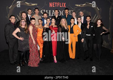 Freddy Carter, Amita Suman, Kit Young, Jack Wolfe, Danielle Galligan and Calahan Skogman attend ...