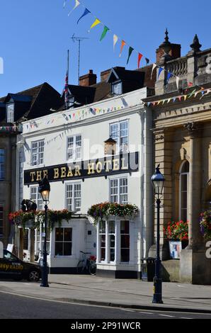 The Bear Hotel Devizes Wiltshire England UK Stock Photo - Alamy