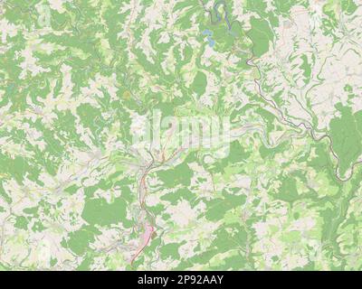 Canton Diekirch, canton of Luxembourg. Open Street Map. Locations and ...