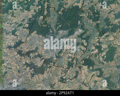 Canton Luxembourg, canton of Luxembourg. High resolution satellite map ...