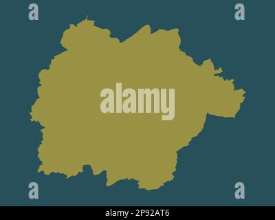 Canton Mersch, canton of Luxembourg. Solid color shape. Locations and ...