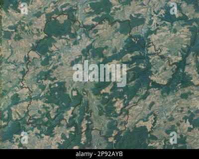 Canton Mersch, canton of Luxembourg. High resolution satellite map ...