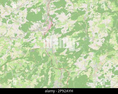 Canton Mersch, canton of Luxembourg. Open Street Map. Locations and ...