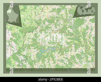 Canton Wiltz, canton of Luxembourg. Open Street Map. Locations and ...