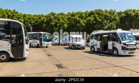 Bodrum dolmus terminal station Stock Photo - Alamy