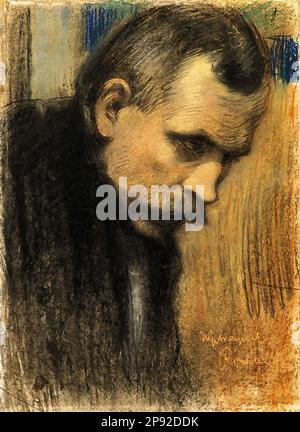 Rippl-Ronai Jozsef - Portrait of József Nyitray - Hungarian School ...
