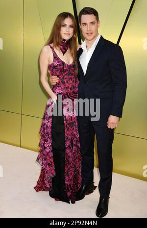 Allison Williams, Alexander Dreymon, attend the Paramount Pictures Los ...