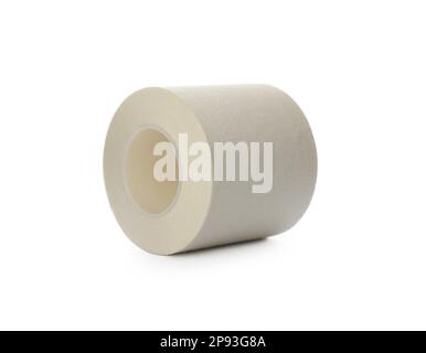 Medical sticking plaster roll isolated on white Stock Photo - Alamy
