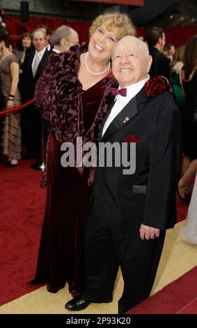 Actor Mickey Rooney and his wife Jan Chamberlain arrive at the 3rd ...